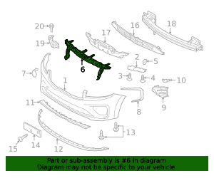 86536 A9NA0 - Center Support 2019-2021 Kia Sedona | Kia.Parts Store