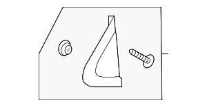 86180-D9000 - Corner Trim 2017-2022 Kia Sportage | Kia.Parts Store