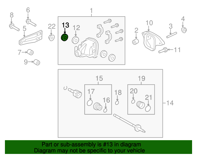 2007-2017 Ford Axle Seals 7L1Z-4A109-B | TascaParts.com