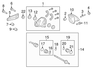 2007-2017 Ford Axle Seals 7L1Z-4A109-B | TascaParts.com