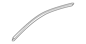 1995-2004 Toyota Tacoma Roof Drip Molding Seal (Left) 62382-04030 ...