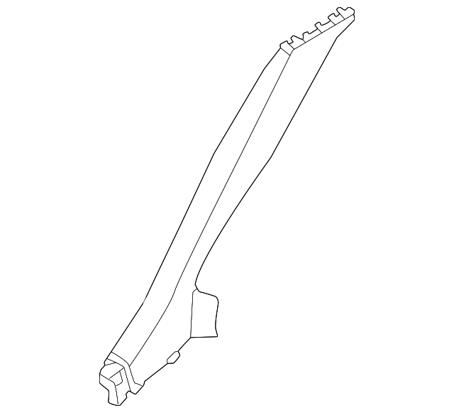 2020-2022 Nissan Sentra Lock Pillar Trim 76917-6LB0A | Nissan Parts Store