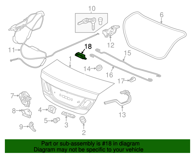 2013-2015 Honda Civic Dynamic Damper 74899-TX6-A01 | OEM Parts Online