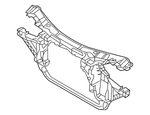 Genuine BMW 51-64-3-419-945 | Radiator Support | FREE Shipping on Most ...