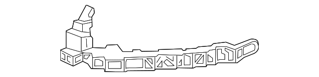 71190-T3L-A01 - Beam L Front Bumper (Upper) - 2013-2015 Honda Accord ...