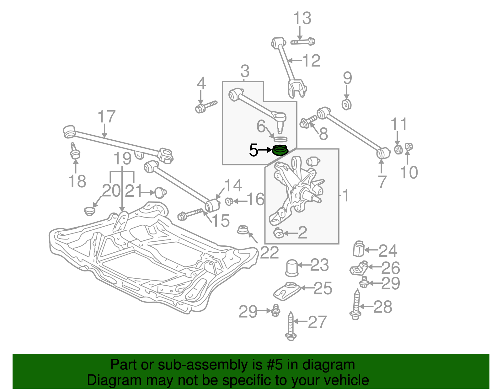 52454-S84-A01 - 1998-2009 Honda - Boot Dust (Upper) | Genuine Honda Parts