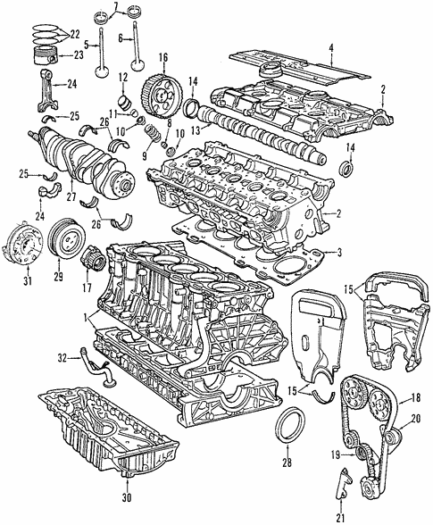 Engine for 2006 Volvo XC90 | TascaParts.com
