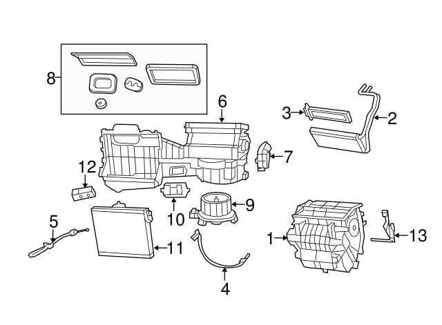 2007-2010 Jeep Wrangler Cable 68004204AB | TascaParts.com