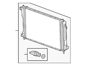 25952759 - Radiator 2010-2017 GM | Chevrolet Parts Direct