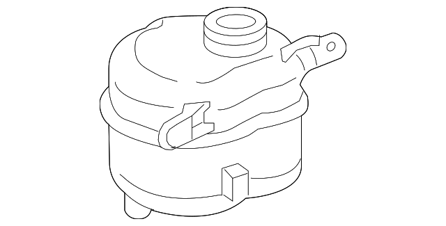 2010-2017 GM Reservoir Tank 22829367 | GMPartsDirect.com