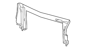 2016-2017 GMC Terrain Radiator Air Upper Baffle 84024045 GM ...