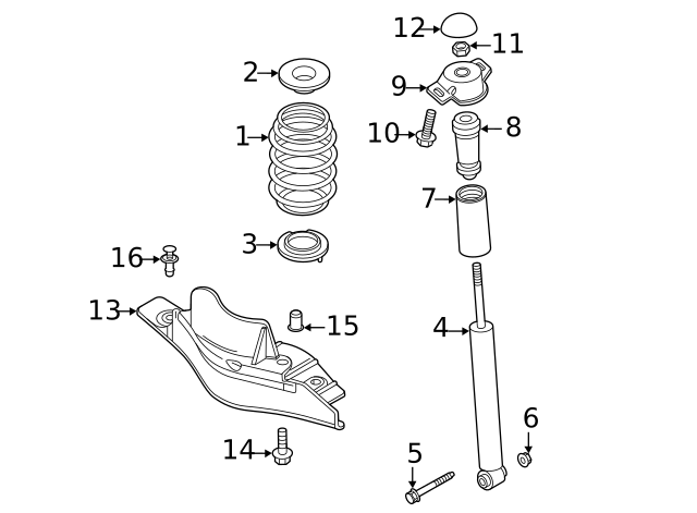 5Q0-511-534-A - Stone Guard 2019-2024 Audi Q3 | Audi OEM Parts