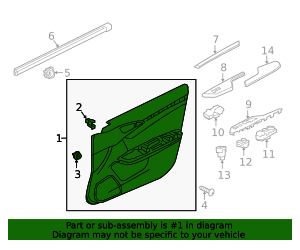 83502-TBA-A11ZB - Lining, R Front Door Assembly (Lower) *YR449L ...