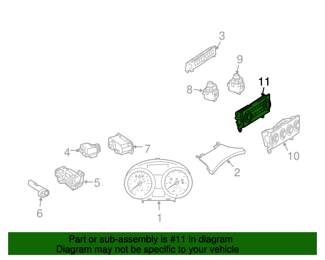 Remanufactured Operating Unit, AC System 171-830-06-85-80 | Mercedes ...