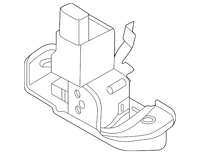 81800-Q5000 - Latch Assembly 2021-2024 Kia Seltos | Kia.Parts Store