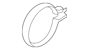 5Q0-253-725-G - Converter & Pipe Clamp 2015-2023 Audi | Audi OEM Parts
