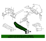 5Q0-825-661-BT - Heat Shield 2015-2020 Audi | Audi OEM Parts