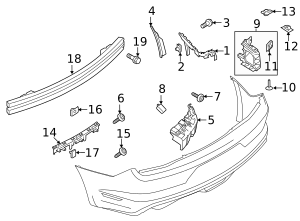 FR3Z-17754-A - Center Support - 2015-2020 Ford Mustang | Eastgate Ford ...