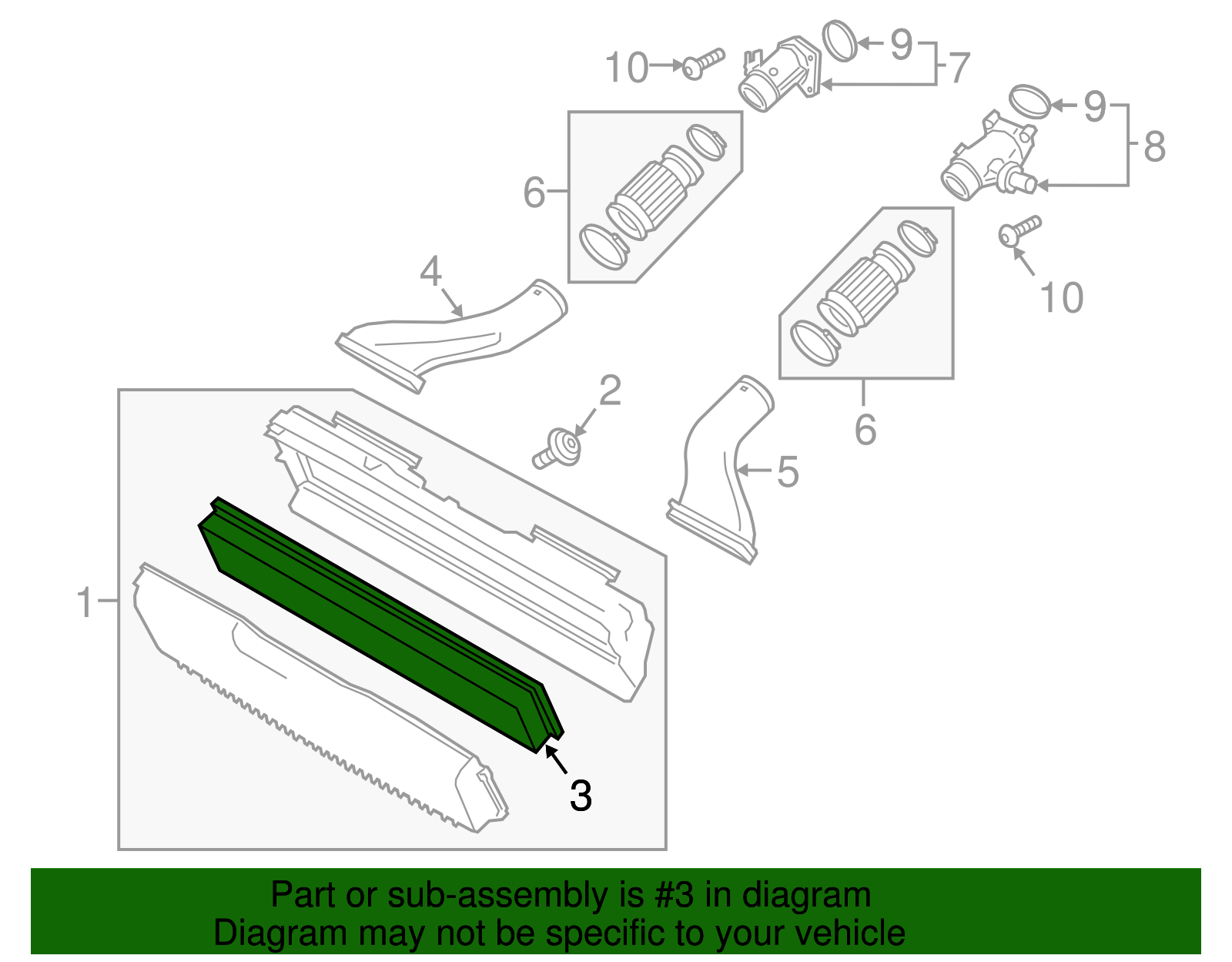 971-129-620-B - High-Quality Air Filter for 2017-2024 Porsche Panamera ...