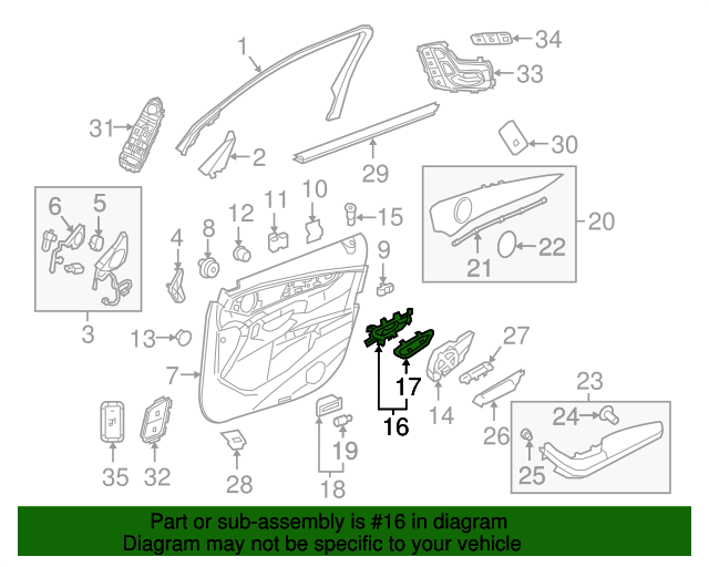 213-760-19-00-9051 - Handle, Inside 2017-2023 Mercedes-Benz | Mercedes ...