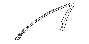 213-727-02-00-9051 - Window Trim 2017-2023 Mercedes-Benz | Mercedes ...