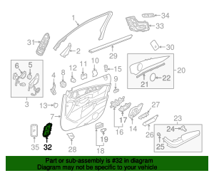 213-905-96-03-9107 - Lock Switch 2017-2023 Mercedes-Benz | Mercedes ...