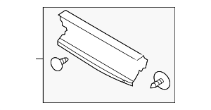 2011-2016 Ford Lower Deflector BC3Z-8327-B | QuirkParts