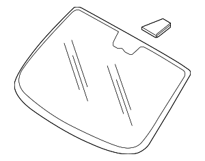 2015-2022 Ram ProMaster City Windshield 68266307AA | Mopar Parts Canada