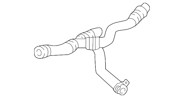 2016-2021 Volvo HVAC Heater Hose 31465025 | OEM Parts Online