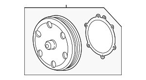 12692045 - Engine Water Pump with Gasket 2014-2020 GM | Chevrolet Parts ...