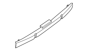 2009-2014 Nissan Maxima Energy Absorber 85090-9N00A | Nissan Parts Plus