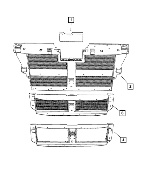 Grilles for 2023 Jeep Grand Cherokee | Mopar eStore