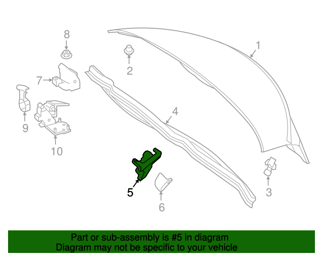 205-750-06-00 - Lock Assembly 2017-2023 Mercedes-Benz | Mercedes-Benz ...