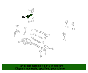 2008-2015 Infiniti Door Check 80430-JL00A | OEM Parts Online