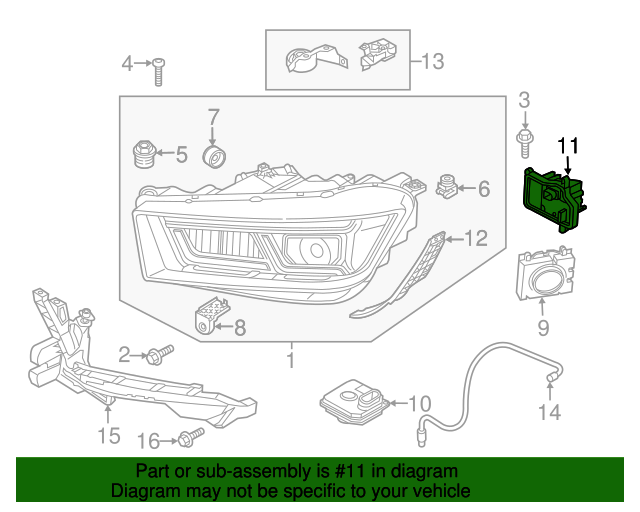 2018-2020 Audi Control Module 80A-998-474-B | Audi USA Parts