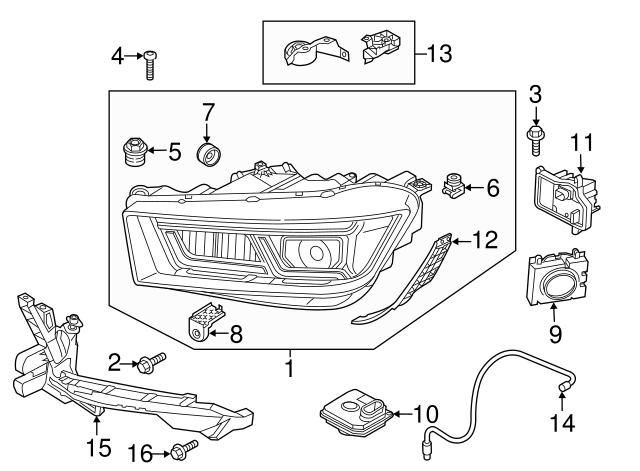 2018-2020 Audi Mount Plate 80A-805-608 | Genuine Audi Parts