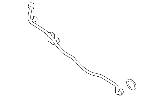 2017-2024 Porsche Vent Tube 9A7-121-692-01 | Sunset Porsche Parts