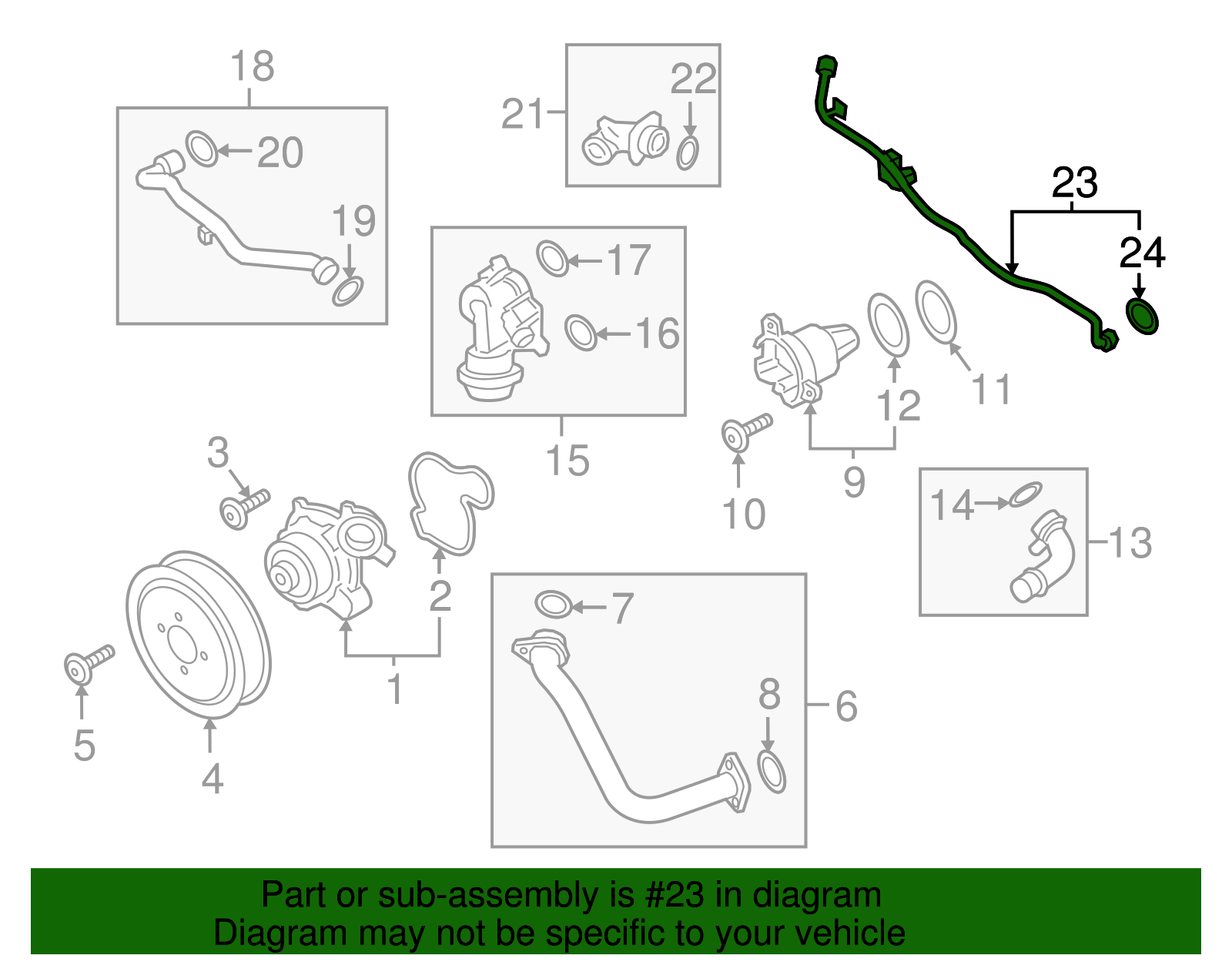 2017-2024 Porsche Vent Tube 9A7-121-692-01 | OEM Luxury Parts