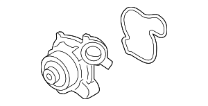 2017-2025 Porsche Water Pump 9A7-121-013-04 | OEM Parts Online