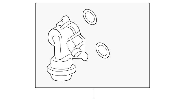 2017-2025 Porsche Water Valve PAB-121-678-A | OEM Parts Online