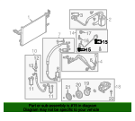 Genuine OEM Ford Part - Seal Kit 9W7Z-19B596-A | Genuine OEM Ford Parts ...