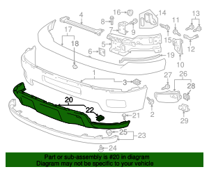 Buy Genuine GM Auto Parts - Deflector (Part # 19370763) | GM Parts Store