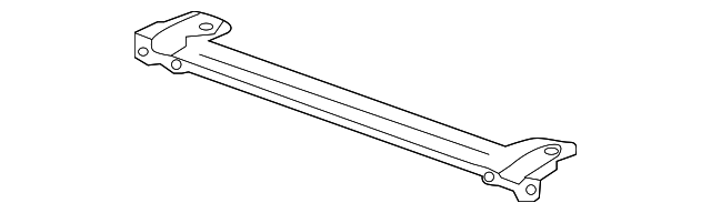 2011-2014 Chevrolet Front Bumper Impact Bar Center Reinforcement ...