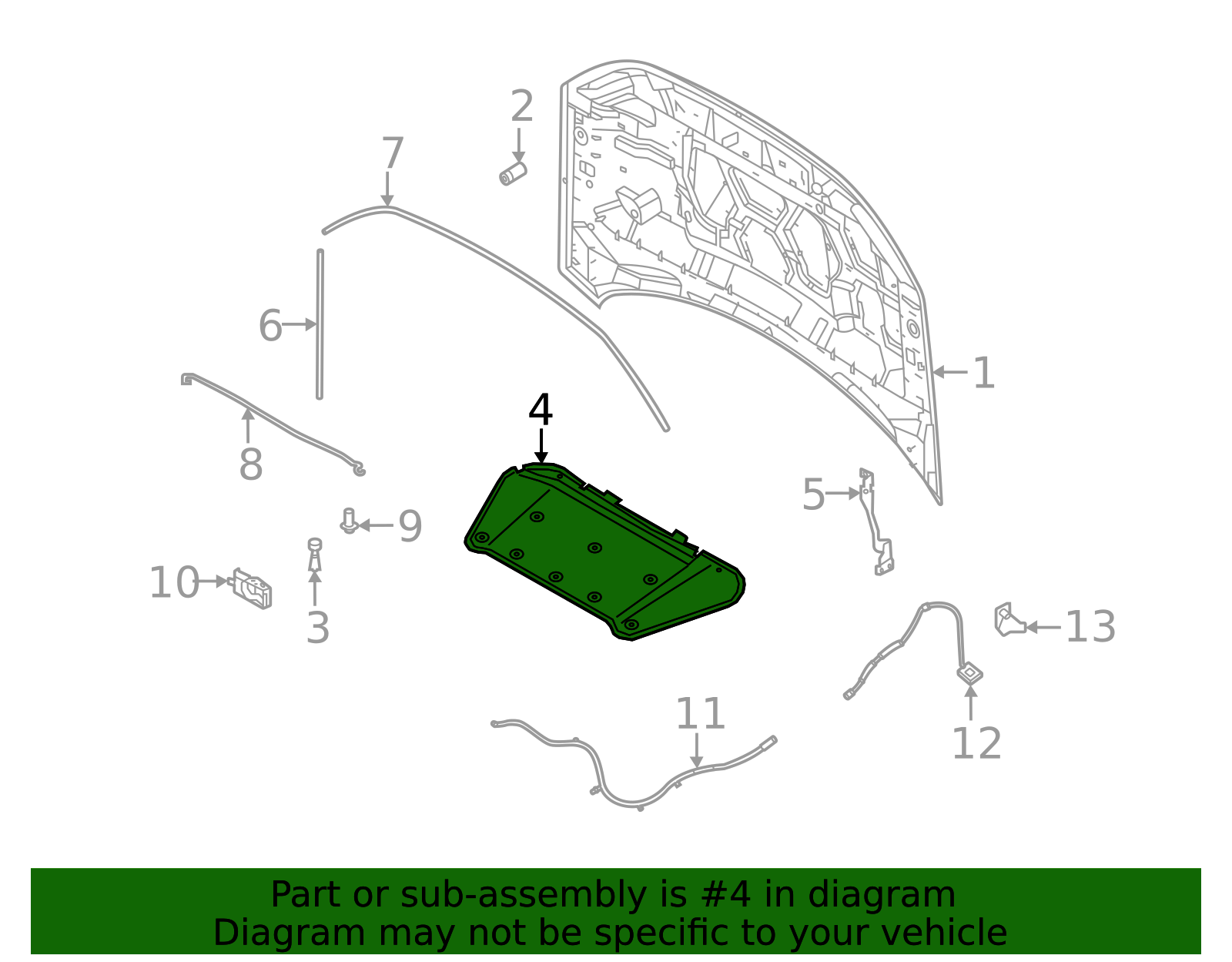 2021-2024 Ford Bronco Sport Insulator M1PZ-16738-B | OEM Parts Online