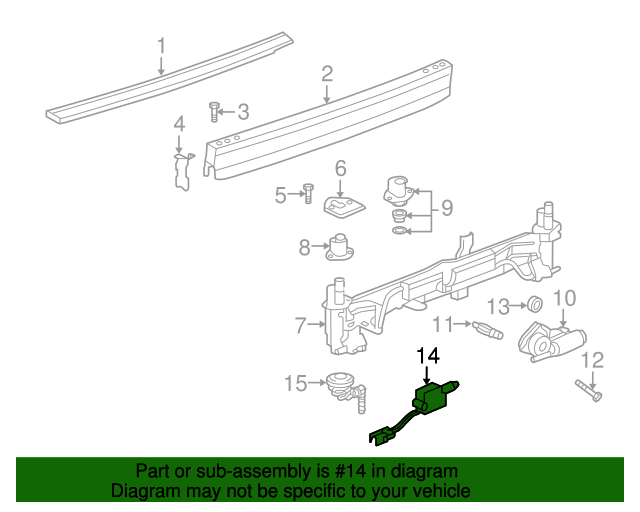 OEM Porsche Control Switch (99662411700) 1997-2004 Porsche Boxster ...