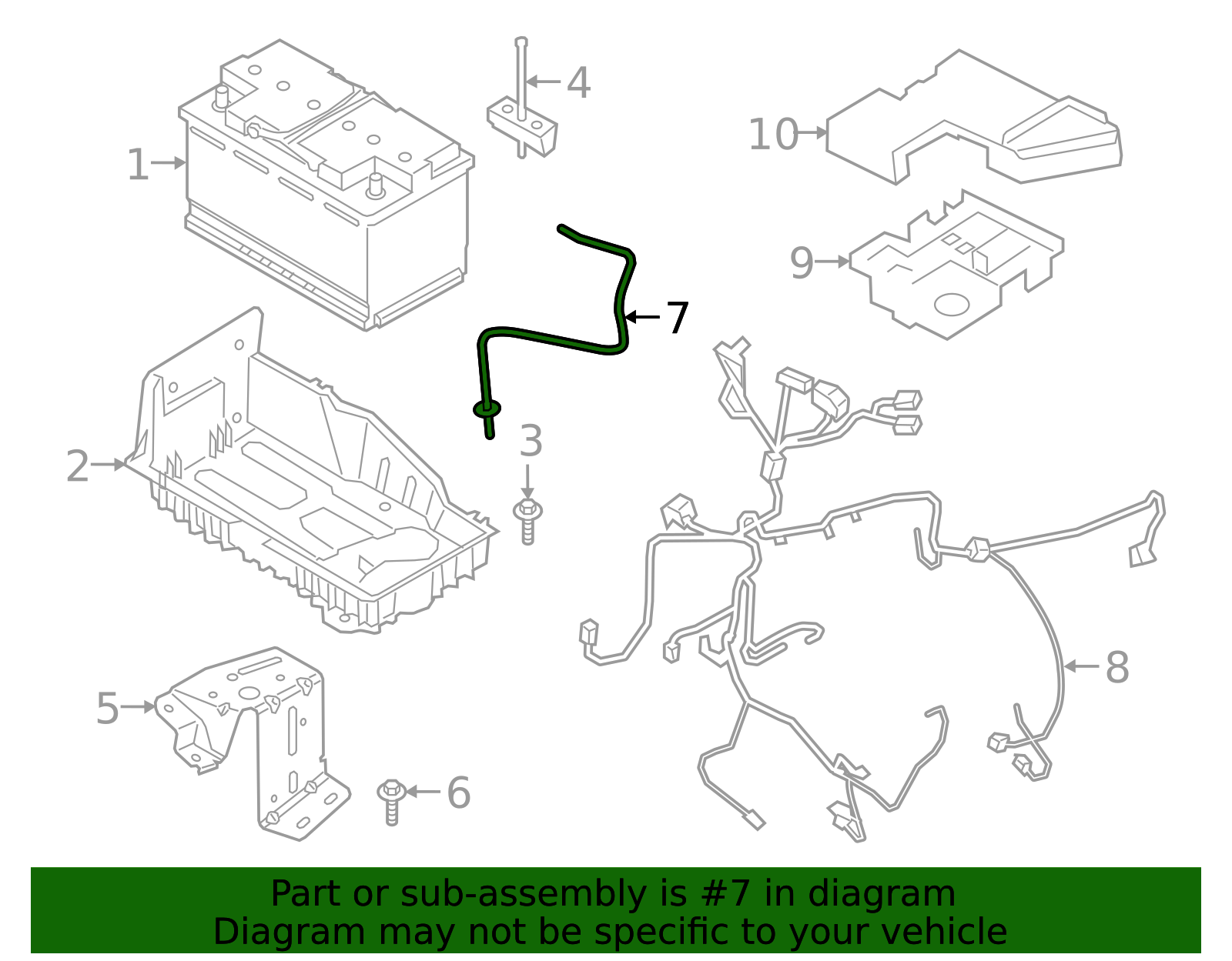 R1MZ-10A818-B - 2023-2024 Ford Escape - Vent Tube | My Ford Parts