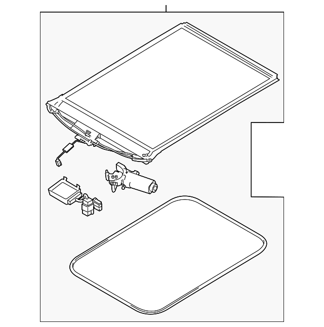 2016-2023 Ford Transit Connect Sunroof Cover DT1Z-17519A02-BB | OEM ...