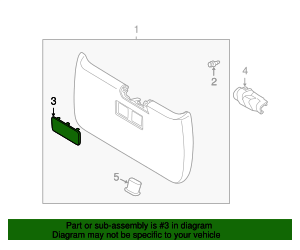 64745-01040-B0 - Liftgate Trim Cover (Rear) - 2003-2008 Toyota Matrix ...