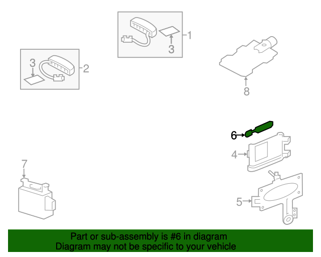 2017-2020 Volvo Battery 31450445 | TascaParts.com