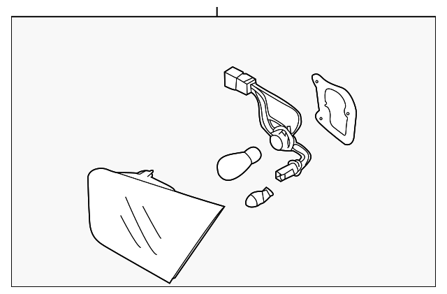 92404-1M000 - Tail Lamp Assembly 2010-2013 Kia Forte | Kia.Parts Store